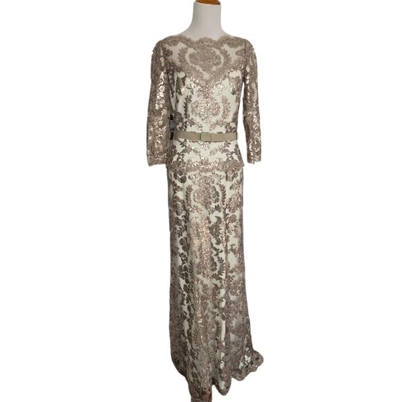 Tadashi Shoji | Dresses | Nwt Tadashi Shoji Women Formal Gown Paillette ...